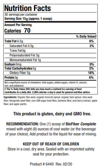 BioFiber™ Complete | Alternative Wellness Solutions