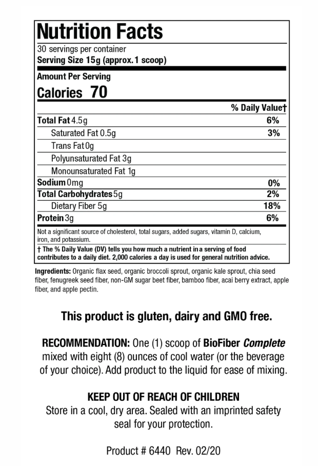 BioFiber™ Complete | Alternative Wellness Solutions