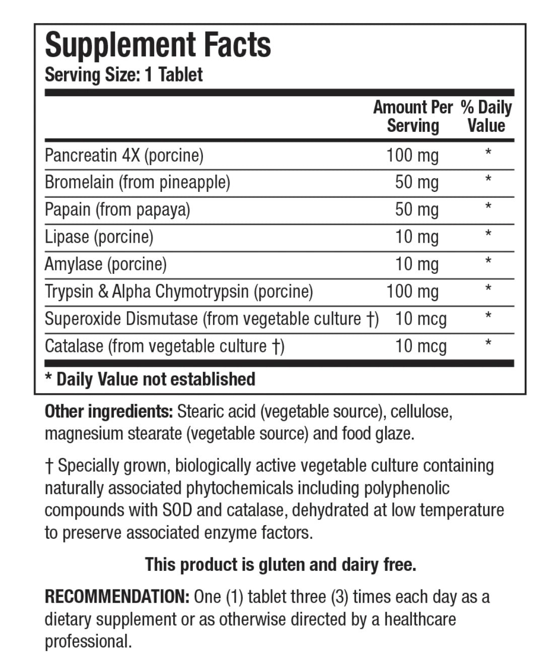 Intenzyme Forte™ 500 ct | Alternative Wellness Solutions